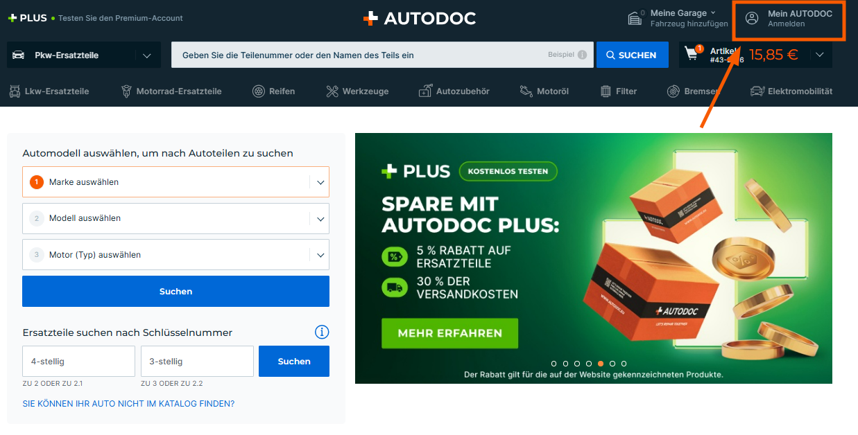 Autodoc Bestellung Stornieren